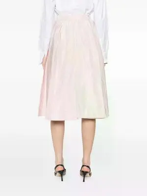 Prada A-line Midi Skirt With Pockets