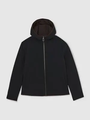 REISS Devonay Reversible Hooded Puffer Jacket