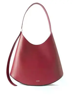 JIL SANDER Eldorado Leather Shoulder Bag