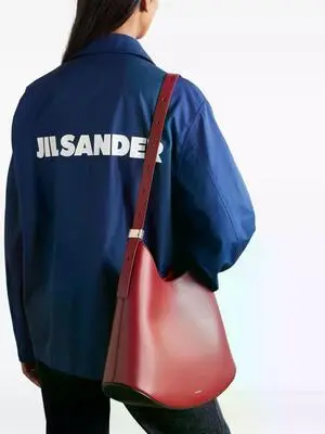 JIL SANDER Eldorado Leather Shoulder Bag
