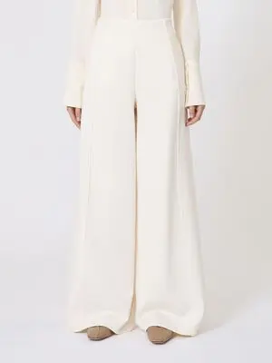 Max Mara Scuba Jersey Trousers - Ivory