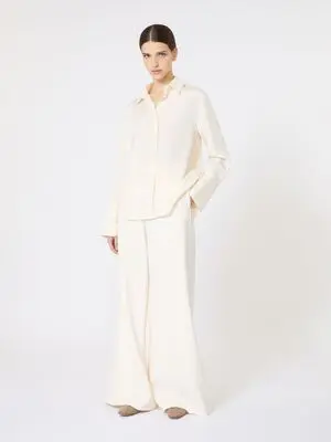 Max Mara Scuba Jersey Trousers - Ivory