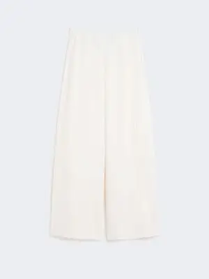 Max Mara Scuba Jersey Trousers - Ivory
