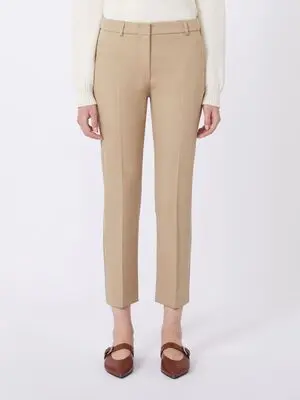 Max Mara Stretch Cotton Trousers