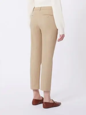 Max Mara Stretch Cotton Trousers