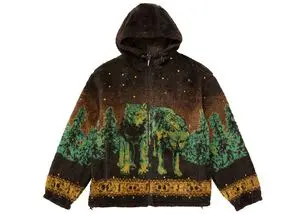 Supreme B.b. Simon Reversible Hooded Fleece Jacket