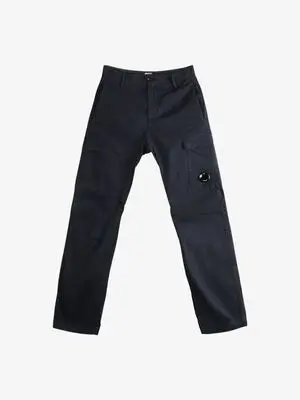 C.P. COMPANY Satin Cargo Pants - Total Eclipse