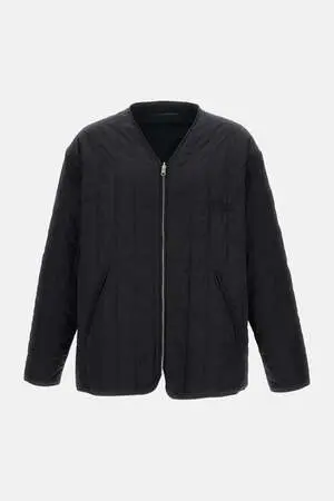 MAISON MARGIELA Reversible Quilted Padded Jacket - Black