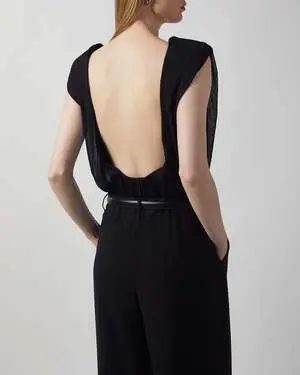 HOUSE OF DAGMAR Draped Knit Top