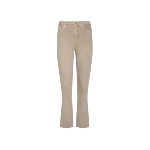 L'AGENCE Kendra Cropped Flare Jean - Biscuit