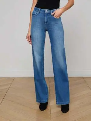 L'Agence Clayton Wide-leg Jean