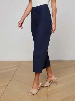 L'Agence Mallis Bow-leg Jean - Saturated Blue