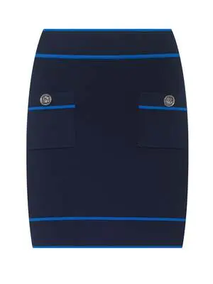 L'Agence Cecilia Knit Mini Skirt