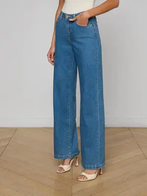 L'Agence Scottie Wide-leg Jean