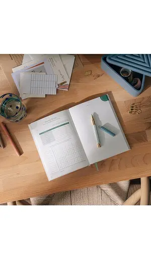 Papier Wonder Finance Planner Blue