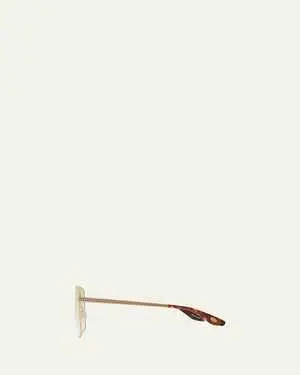 Barton Perreira Hampton Square Sunglasses