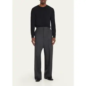 Dries Van Noten Leather Oxford Shoes - Black