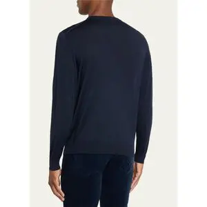 Kiton 14 Micron Wool Crewneck Sweater