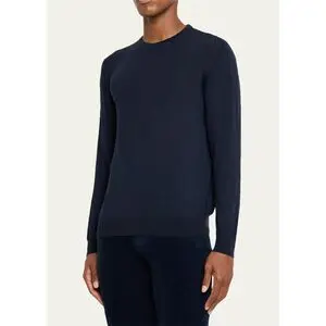 Kiton 14 Micron Wool Crewneck Sweater