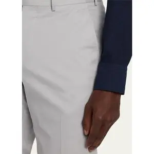 Zegna Cotton-stretch Modern Fit Trousers