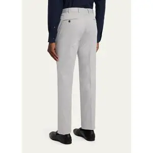 Zegna Cotton-stretch Modern Fit Trousers