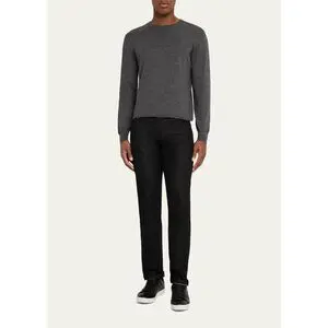 Kiton Straight-fit Jeans - Black