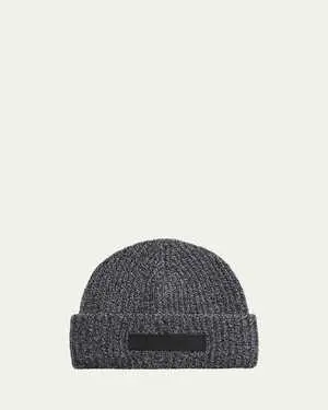 Moncler Mouline Knit Beanie - Black