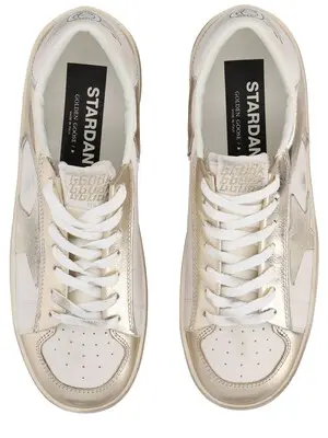 GOLDEN GOOSE Stardan Sneaker - Silver