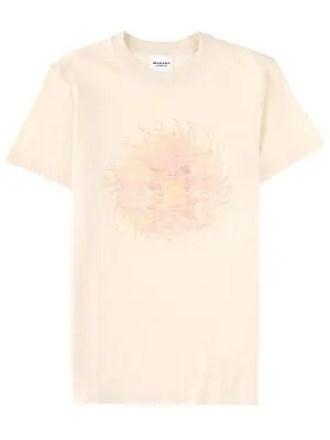 MARANT ETOILE Zoeline T-shirt - Powder