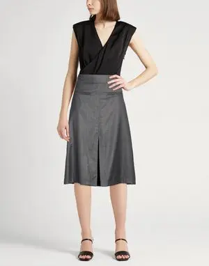 DRUMOHR Midi Flared Skirt - Grey