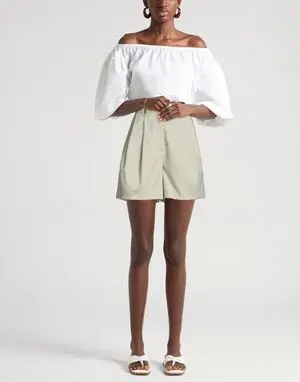 DRUMOHR High-waisted Virgin Wool Shorts