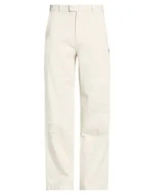 Amiri Cotton Gabardine Distressed Straight Leg Pants