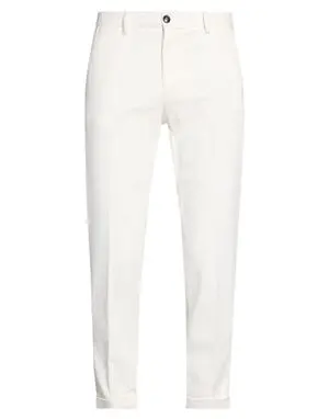 LIU •JO MAN Pants Size Cotton, Elastane - White