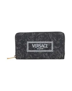 Versace Wallet Textile Fibers
