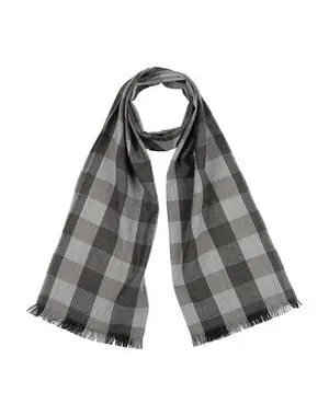 DRUMOHR Man Scarf Dark Purple Size - Virgin Wool Grey