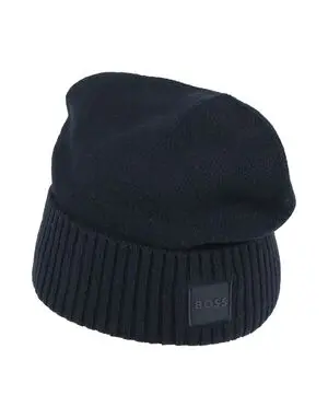 BOSS Knitted Beanie - Midnight Blue