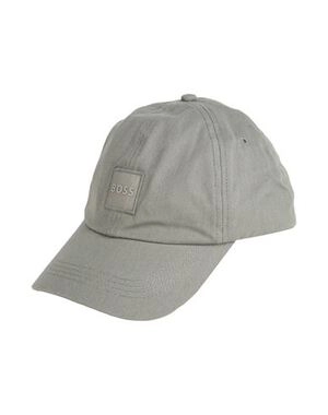 BOSS Cotton Gabardine Baseball Cap - Grey