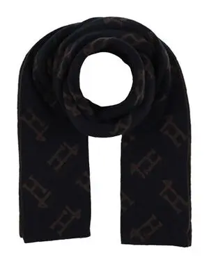 Herno Scarf Midnight Wool - Blue