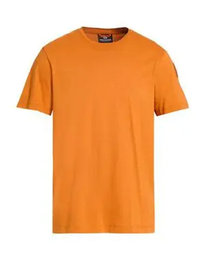 PARAJUMPERS Man T-shirt Navy Size Xs Cotton Orange
