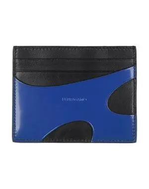FERRAGAMO Cardholder Calfskin - Blue