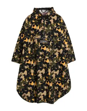 Iceberg Cotton Camouflage-print Hooded Cape