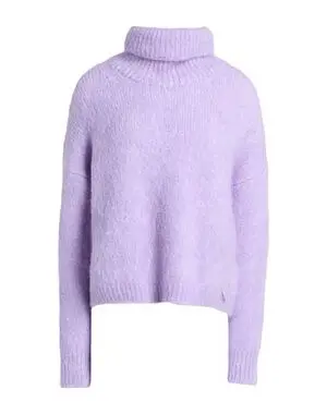 Herno Turtleneck Knit Top - Lilac