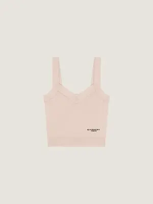 Givenchy Wool And Cashmere Tank Top - Powder