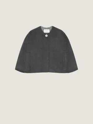 Givenchy Wool And Cashmere Cropped Cape