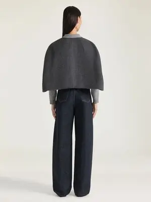 Givenchy Wool And Cashmere Cropped Cape