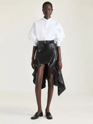 Givenchy Cocoon Slashed Poplin Shirt