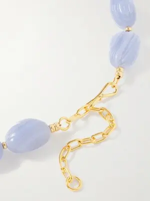 LIZZIE FORTUNATO Andalusia Gold-plated Multi-stone Necklace