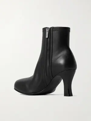 Loewe Bobine Leather Ankle Boots