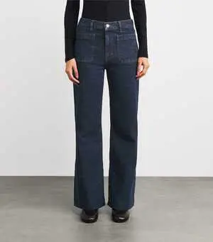 FRAME Refined Flared Jeans - Blue
