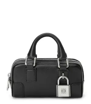 Loewe Mini Amazona Nano Top-handle Bag - Black